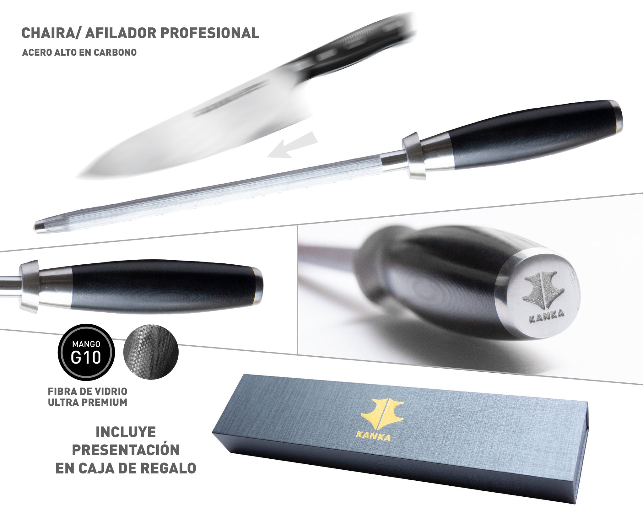 CHAIRA / AFILADOR (MANGO G10) – KANKA.cl